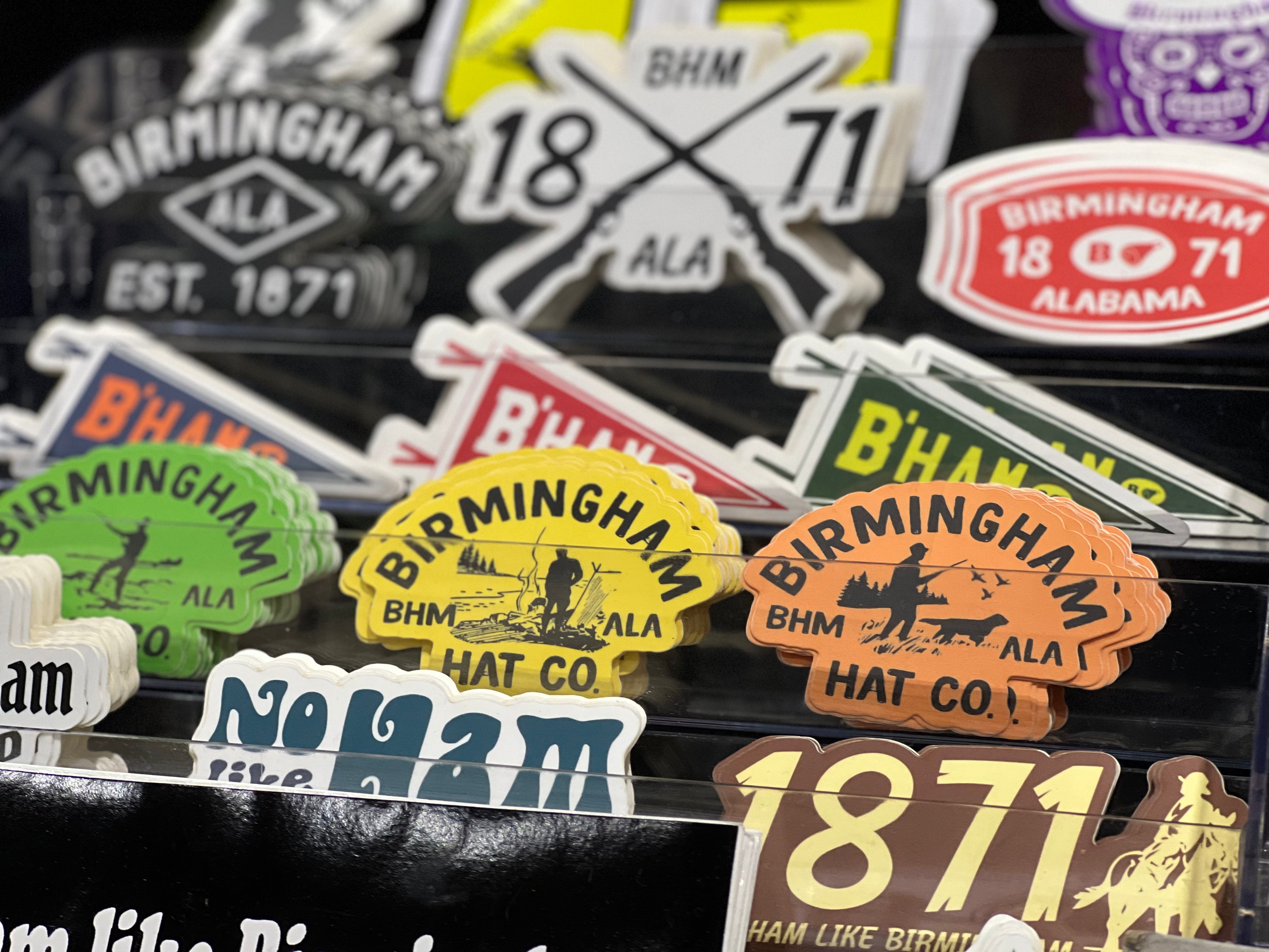 Stickers & Stuff – Birmingham Hat Co.